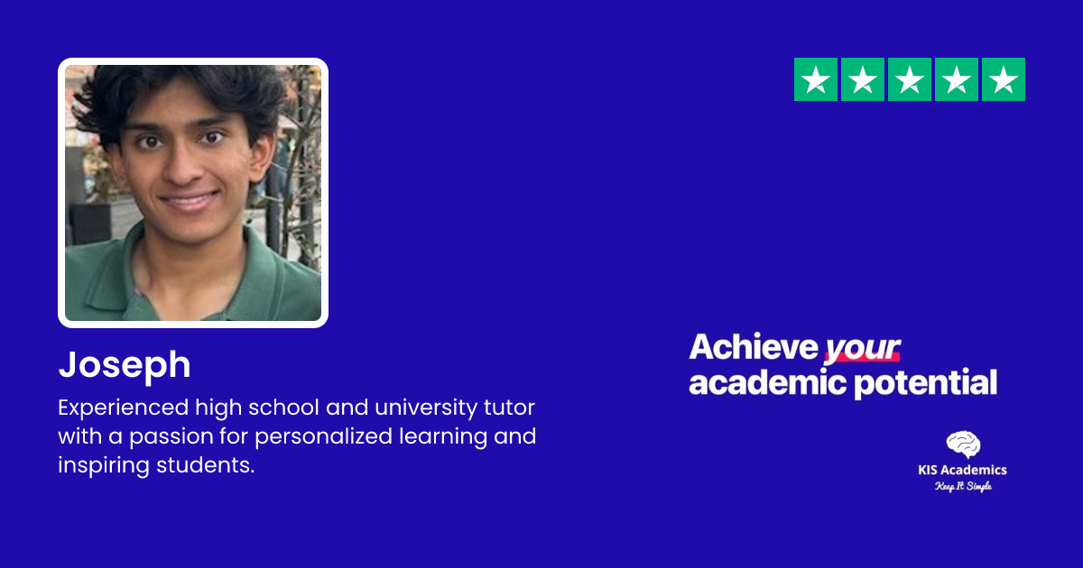 Joseph | Chemistry SL Tutor Helping Students Excel in Bundoora | KIS ...