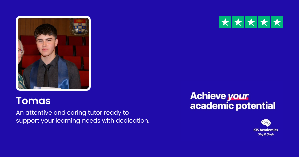 1-on-1 Primary School English Tutoring with Tomas in Perth | KIS Academics